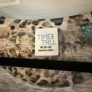 Time and Tru | Tops | Time And Tru Butterfly Shirt For Women | Poshmark